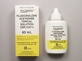 FLUOCINOLONE ACETONIDE TOPICAL SOL USP SOL 0.0001 60ML | Real Value Rx
