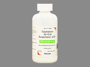 CEPHALEXIN ORAL SUSPENSION 250MG/5ML SUSP 100ML | Real Value Rx