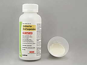 CEFDINIR FOR ORAL SUSPENSION SUSP 250MG/5ML 100ML | Real Value Rx