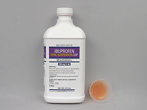 IBUPROPHEN SUSPENSION SUSP 100MG/5ML 473ML | Real Value Rx