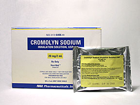 CROMOLYN SODIUM INHALATION SOL USP SOL 20MG/2ML 60X2ML | Real Value Rx
