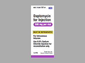 DAPTOMYCIN FOR INJECTION 500MG | Real Value Rx