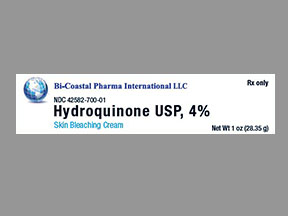 HYDROQUINONE 4% CRM 1OZ | Real Value Rx