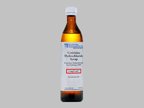 CETIRIZINE RX SYRUP LIQ 1MG/ML 480ML | Real Value Rx