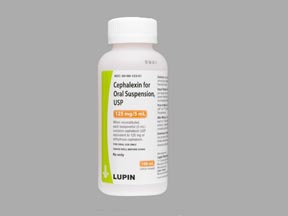 CEPHALEXIN ORAL SUSPENSION SUSP 125MG/5ML 100ML | Real Value Rx