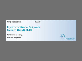 HYDROCORTISONE BUTYRATE CREAM 0.10% 60GM | Real Value Rx