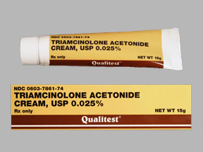 TRIAMCINOLONE ACET CREAM USP CRM 0.00025 15GM | Real Value Rx