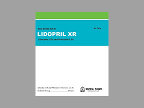 LIDOPRIL XR CREAM 2.5%-2.5% EACH | Real Value Rx