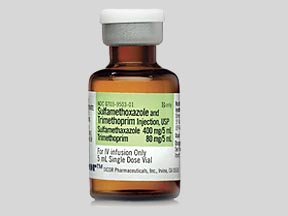 SULFAMETHOXAZOLE & TRIMETHOPRIM INJECTION, USP INJECT. 80/16MG/ML ...