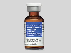 SULFAMETHOXAZOLE & TRIMETHOPRIM INJECTION, USP INJECT. 80/16MG/ML ...
