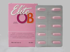 PRENATAL (ELITE OB) CPLT MULTI 100 | Real Value Rx