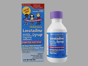 LORATIDINE SYRUP SF SYR 5MG/5ML 4OZ | Real Value Rx
