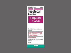 TOPOTECAN FOR INJECTION INJECT. 4MG/VIAL 1X6ML | Real Value Rx