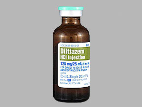 DILTIAZEM HCL FOR INJECTION INJECT. 5MG/ML 10X25ML | Real Value Rx