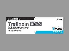 TRETINOIN MICRO 0.04% GEL 20GM | Real Value Rx